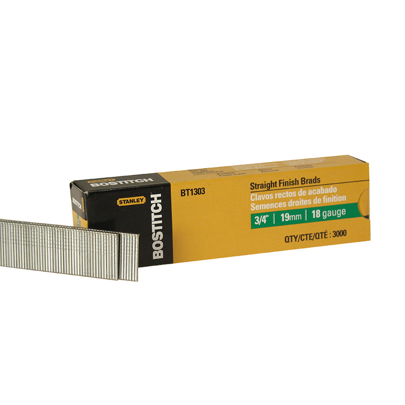 Stanley Bostitch 18 Gauge Chisel Point Brad | BT1303-3M | For Sale at ASC