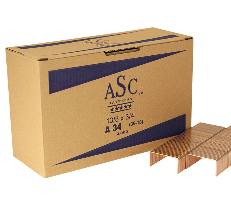 1-3/8 x 3/4 Carton Closing Staple | ASC | For Sale at ASC ...