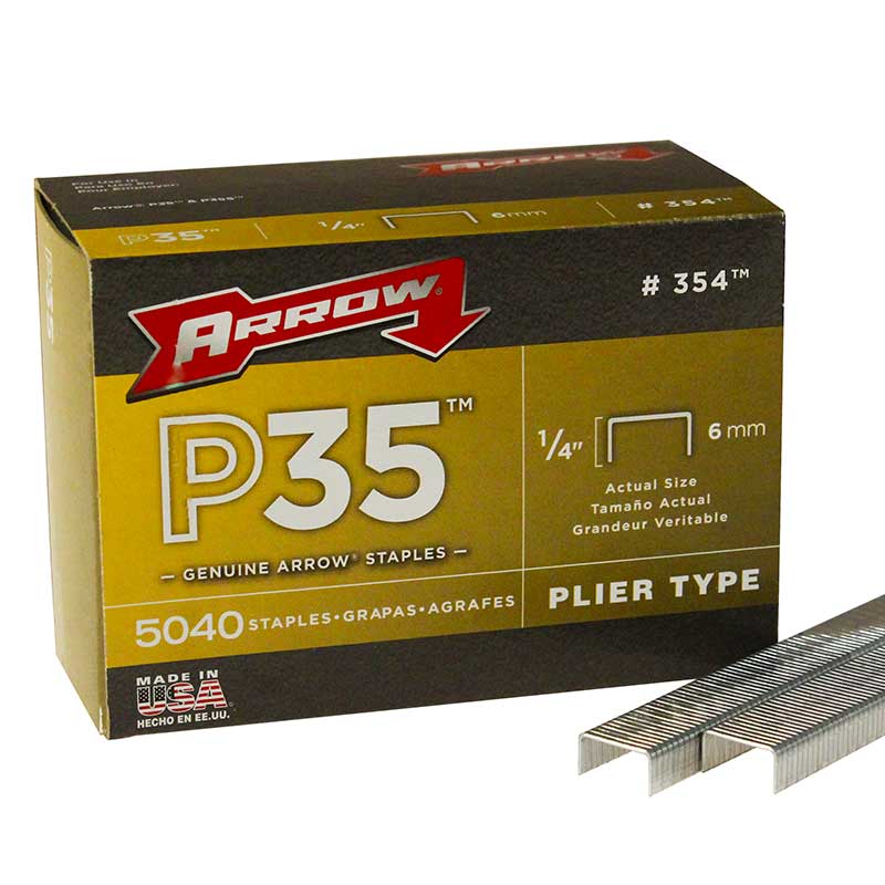 Arrow Plier Staple | P35 1/4" | For Sale - StaplersAndStaples.com by ASC