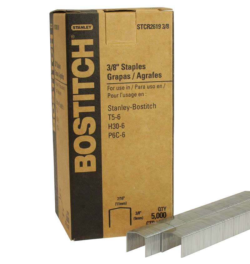 Stanley Bostitch Fine Wire Powercrown Staple | STCR26193/8 | For Sale ...