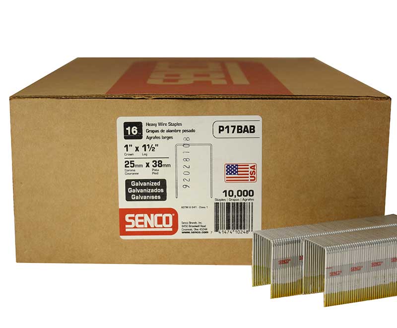 Senco Heavy Wire Staple - P17BAB - For Sale - StaplersAndStaples.com by ASC