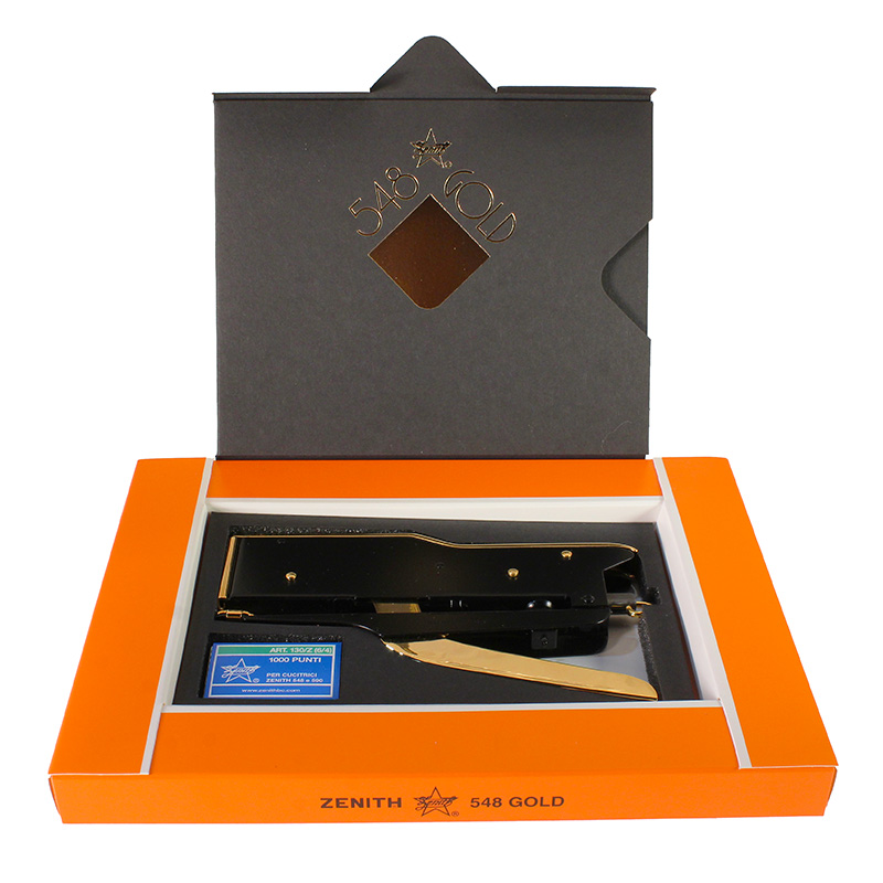 Zenith Plier Stapler - 548 Gold Black - For Sale - StaplersAndStaples ...