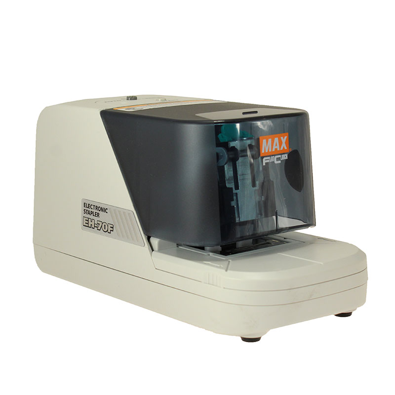 Max Flat Clinch Electronic Desktop Stapler - EH-70F - For Sale